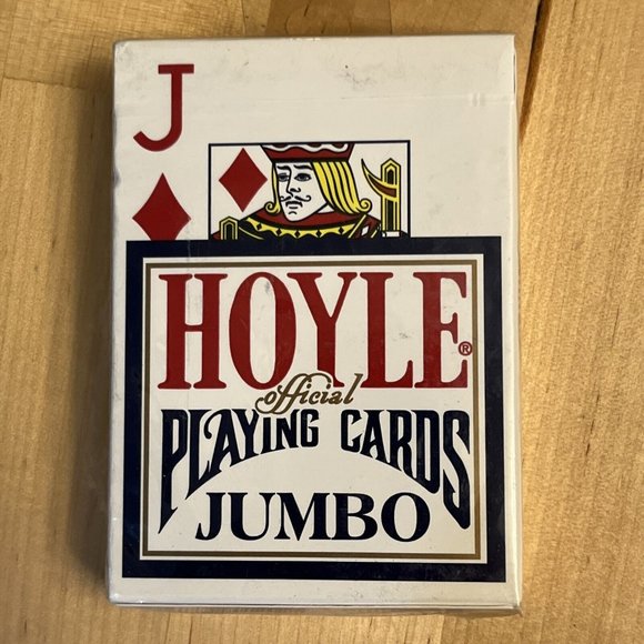 Hoyle | Games | Vintage Hoyle Official Playing Cards Jumbo New Sealed ...